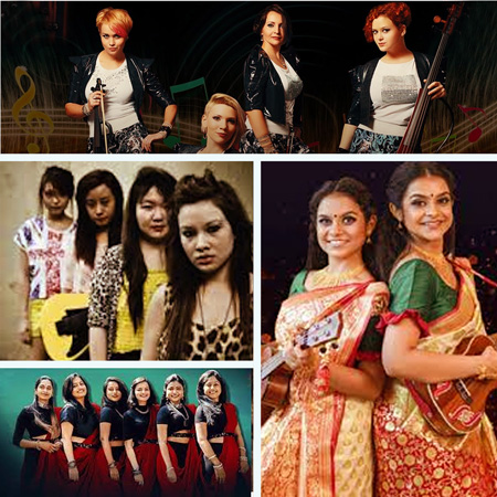 India's All-Girl Bands Slaying the Stage in Live Event Scene